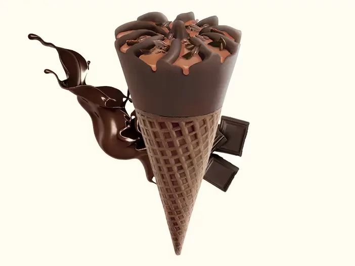 Dark Chocolate Cone | Havmor Dark Chocolate Cone | Havmor